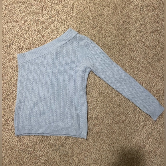 VENUS | Sweaters | Venus Baby Blue One Arm Sweater | Poshmark